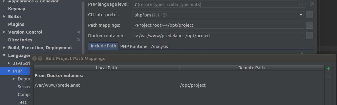 Docker Php Interpreter Doesn T Work Via Docker Compose Ides Support Intellij Platform